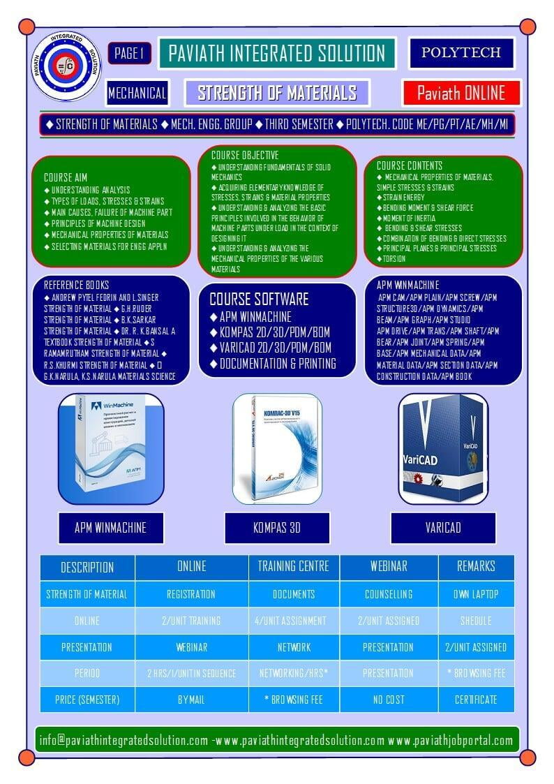 LMS SYLLABUS POLYTECH MECH | paviath job portal